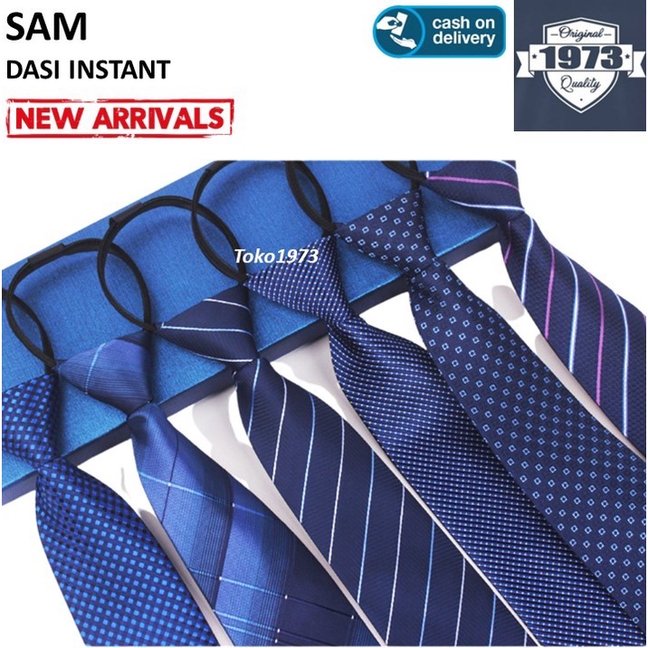 Jual SAM - DASI INSTANT dasi siap pakai dasi resleting dasi formal dasi ...
