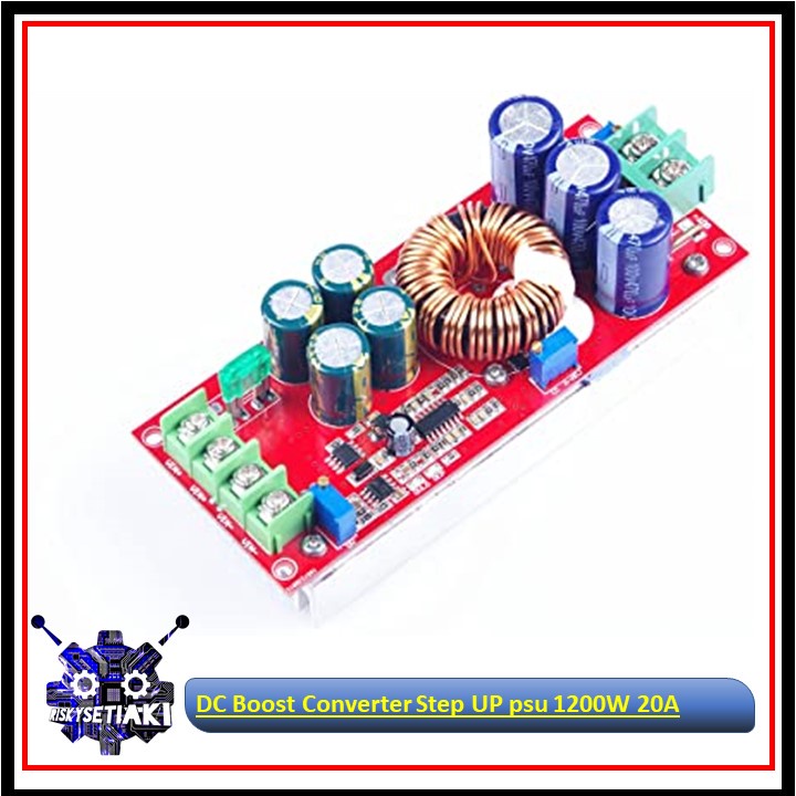 Jual 1200W 20A DC Boost Converter Step UP Power Supply Module 1200 W 20 ...
