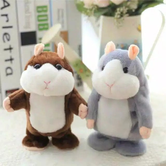 TALKING HAMSTER MAINAN ANAK BONEKA HAMSTER BISA BICARA TOYS KIDS ...