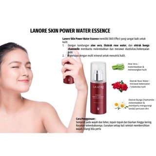 Jual Lanore skin power water essence 100ml | Shopee Indonesia