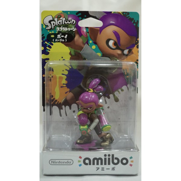 Jual Nintendo Amiibo - Splatoon - Inkling Boy Purple Indonesia|Shopee ...