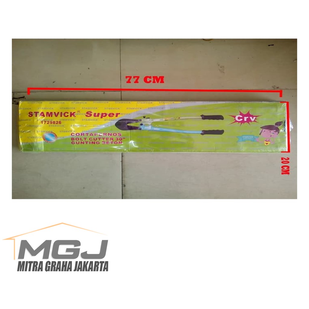 Gunting Besi Beton Kawat Seng Rotan Behel Rantai 36 inch Stamvickc MGJ ...