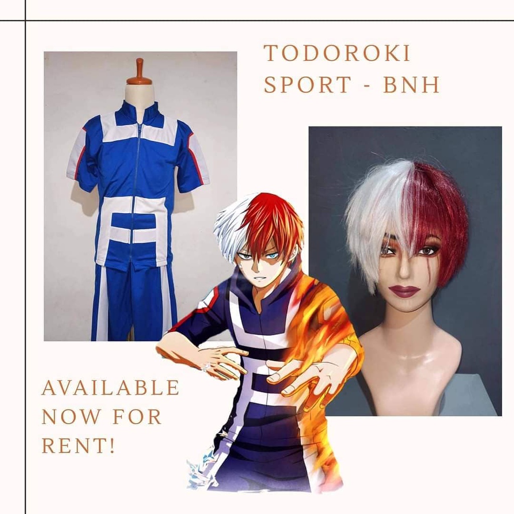 Jual Rental Sewa Kostum Cosplay Rumaharyarentcos Todoroki Shoto ...