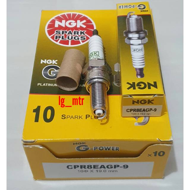 Jual BUSI RACING NGK G POWER CPR8EAGP-9 JUPITER MX135 - LEXI - NMAX ...