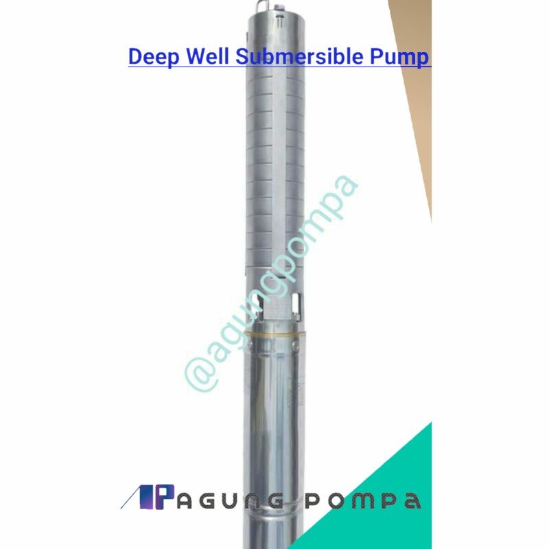 Jual Pompa Air Celup Deep Well Submersible Pump 4SP5-17 2 HP 220 Volt ...