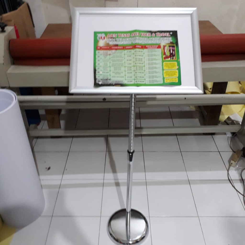 Jual Papan Menu Berdiri & Poster Menu Berdiri Atau Tripod Poster ...