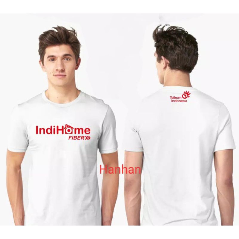 Jual baju combet 30s indihome wifi indonesia kaos indihome fiber 2sisi ...