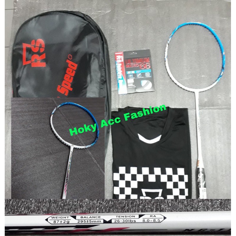 Jual Raket Badminton Rs Micron Saber 17 Force NGIII Original | Shopee Indonesia