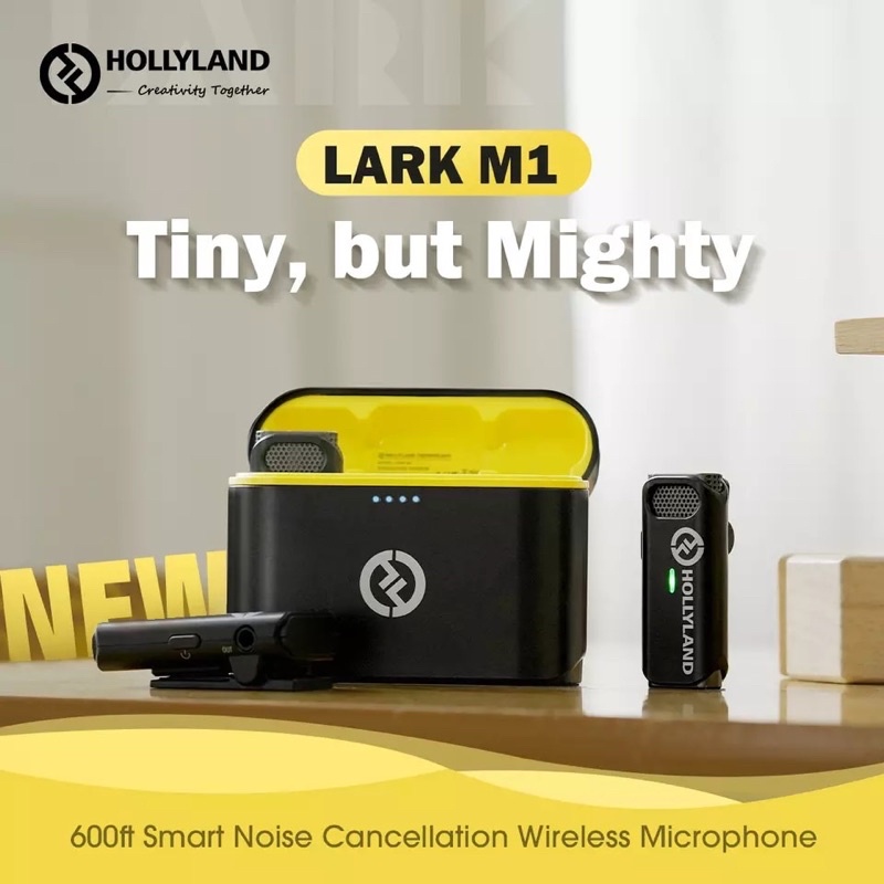 Jual Hollyland Lark M1 Duo Wireless Microphone System | Shopee Indonesia