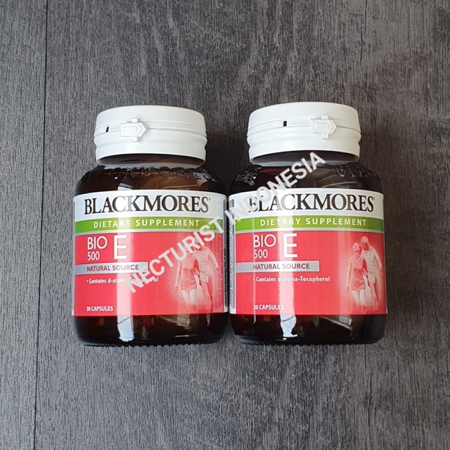 Jual BLACKMORES VITAMIN BIO E 500 MG 30 TABLET 100% ORIGINAL | Shopee ...