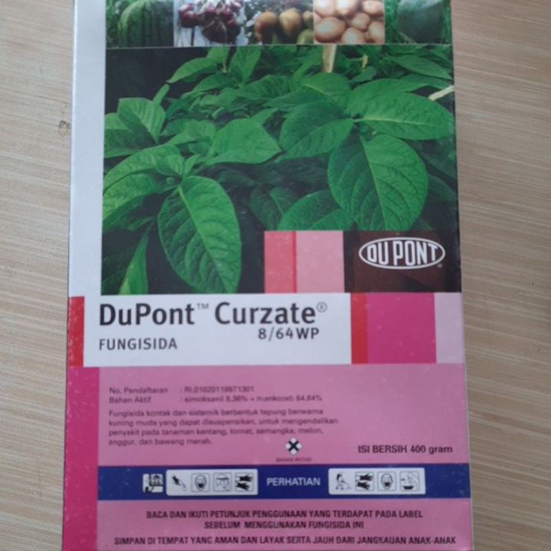 Jual Fungisida DUPONT CURZATE 8/64 WP Kemasan 400 Gram | Shopee Indonesia