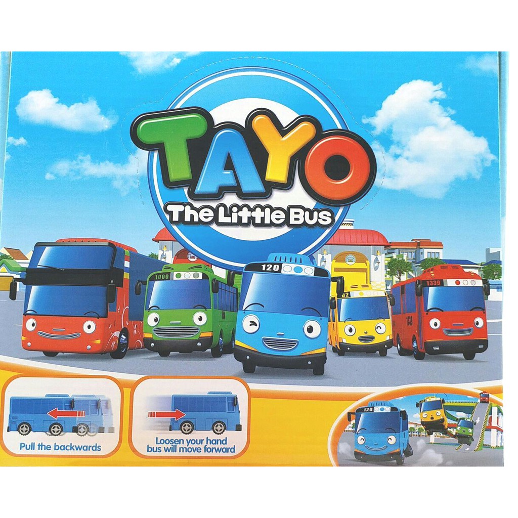 Jual Mainan Anak Mobil-Mobilan Tayo 1 Box / Tayo The Little Bus Set ...