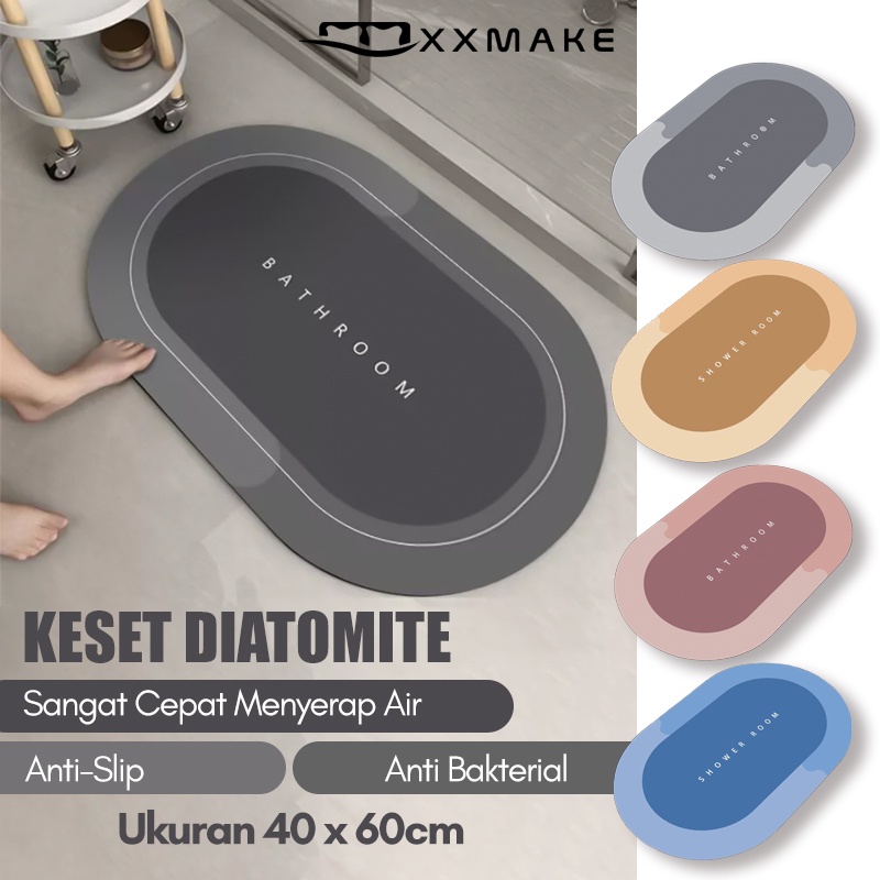 Jual XXMake Keset Diatomite Bundar Keset Kaki Anti Bau Nyerap Air Anti ...