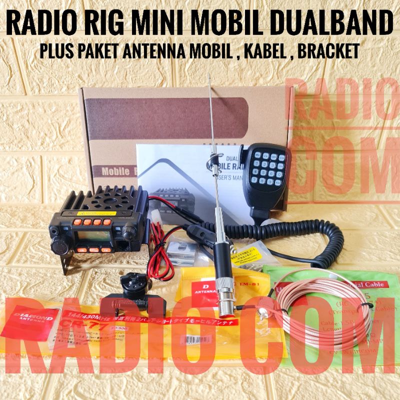Jual JUAL RADIO RIG MINI DUALBAND WEIRCOM WR 9800 MIRIP REDELL DL9900 ...