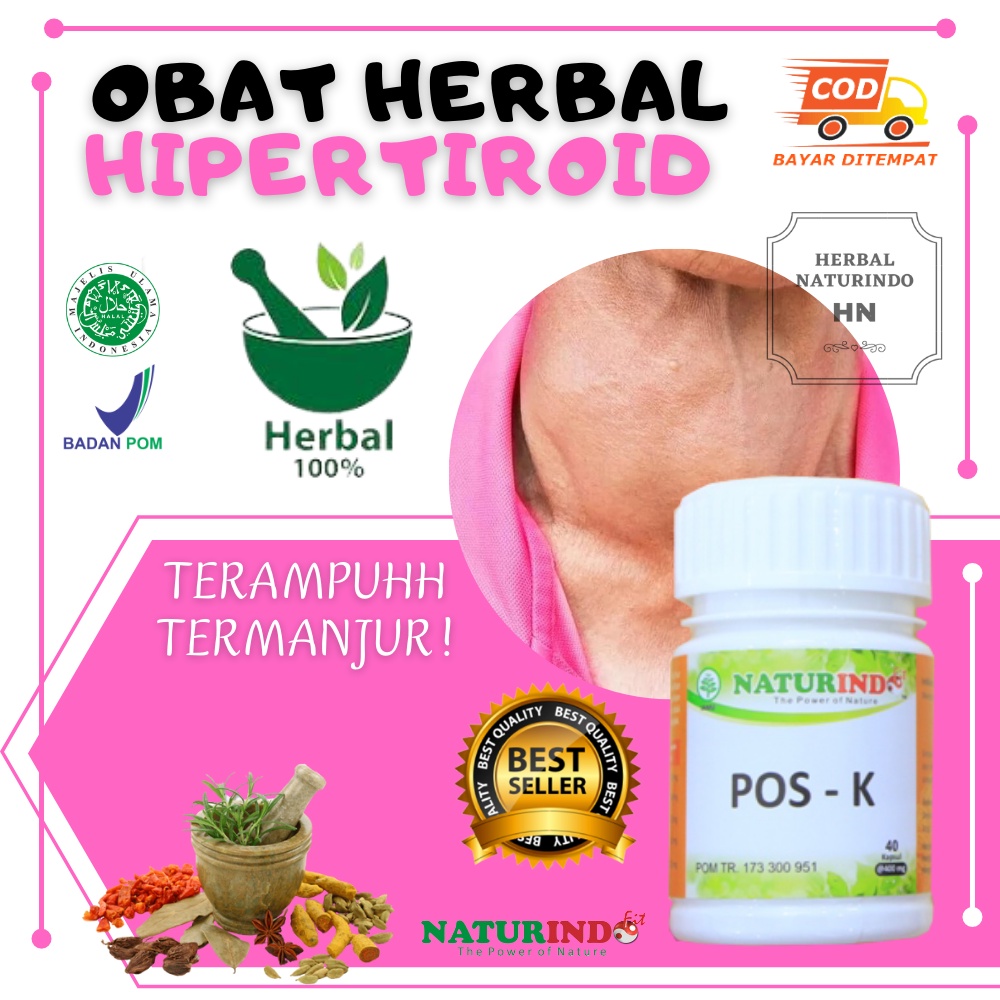 Jual Obat Hipertiroid Hormon Tiroid Jantung Berdebar Kelenjar Tiroid ...