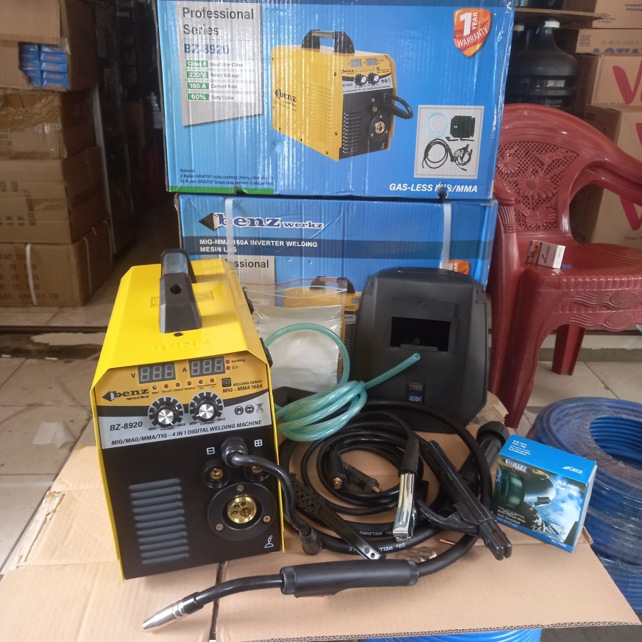 Jual Mesin Las Mig/ Mesin Las Co Tanpa Gas / Mesin Migi 160T 4 in 1 ...