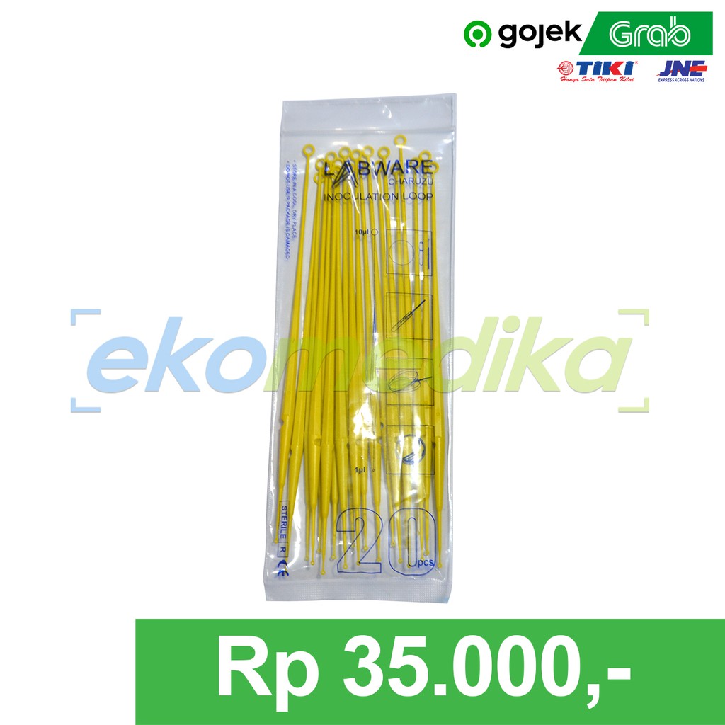Jual Ose Bulat / Inoculation Loop | Tongkat inokulasi isi 20ea LABWARE ...