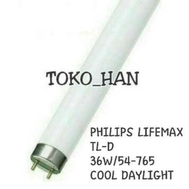 Jual LAMPU TL-D 36W PHILIPS LIFEMAX / LAMPU NEON PHILIPS Indonesia|Shopee Indonesia