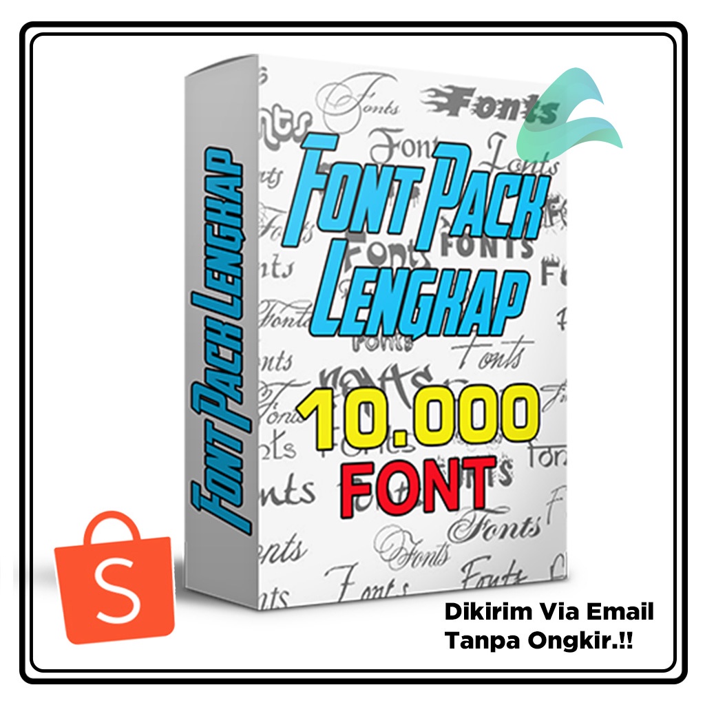 Jual KOLEKSI FONT PREMIUM LENGKAP KEREN DESAIN GRAFIS | Shopee Indonesia