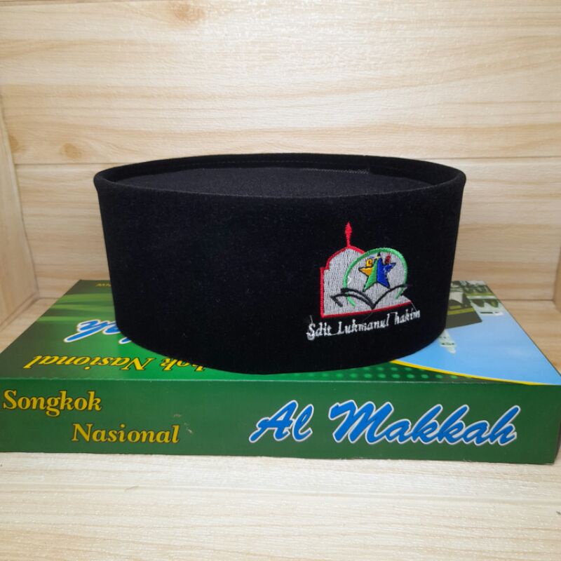 Jual Peci Songkok Custom Logo dan Identitas | Peci Logo Sekolahan dll ...