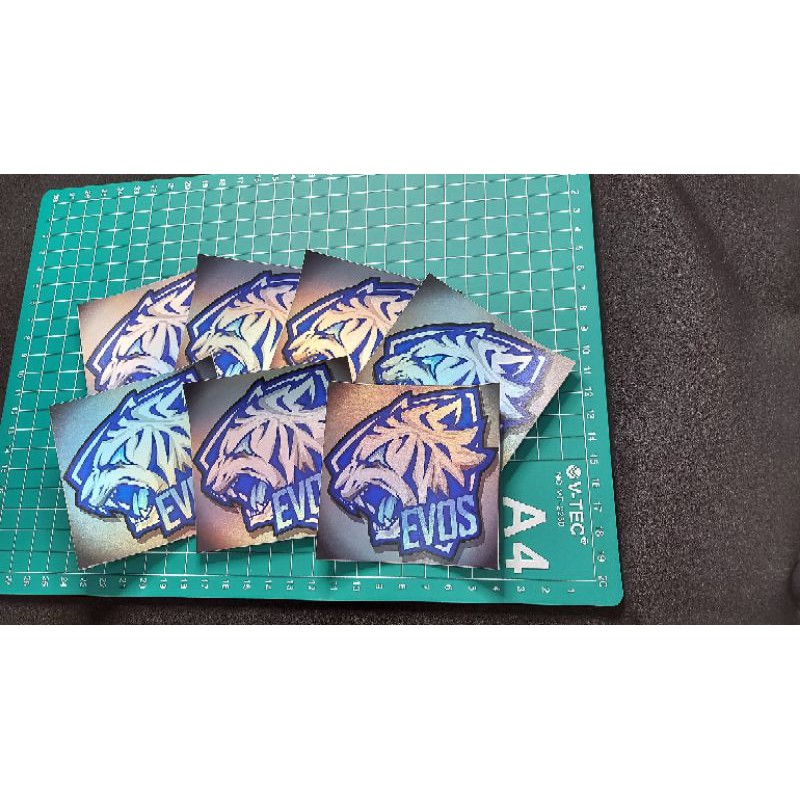 Jual STIKER LOGO EVOS TERBARU HOLOGRAM | Shopee Indonesia