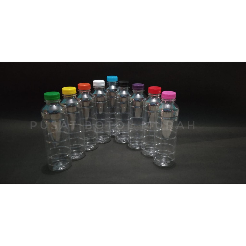 Jual Botol Jus 330 Ml - Hitam / Botol Plastik 330 ml / Botol Murah ...