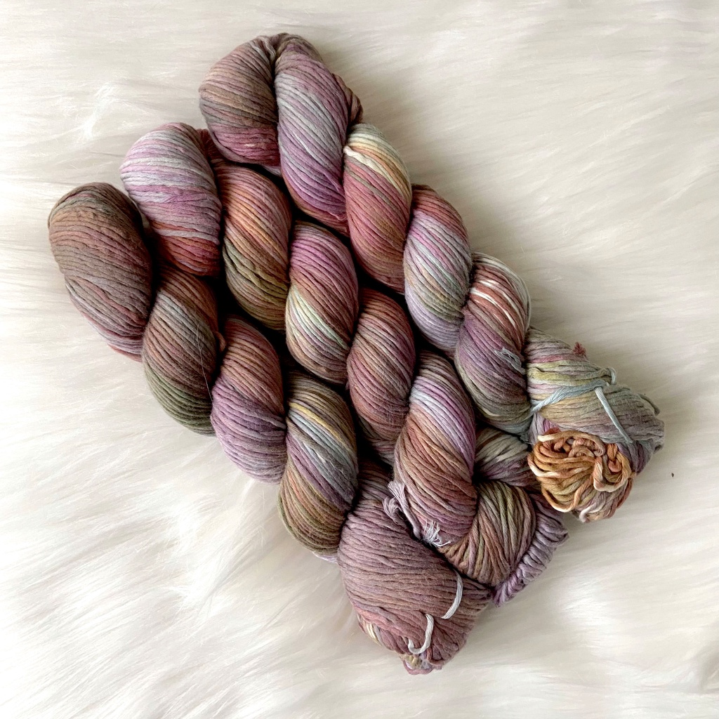 Jual Benang Rajut Hand-dyed Ombre Cotton Silk Mercerised (CSM) "Autumn ...