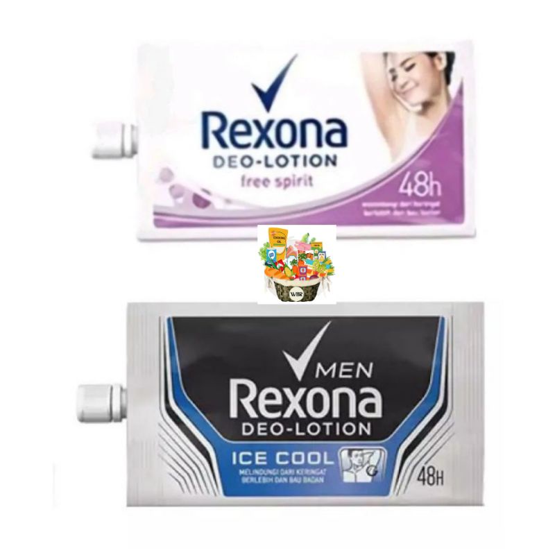 Jual Rexona Deo Lotion Men & Women Renceng isi 12 Sachet | Shopee Indonesia