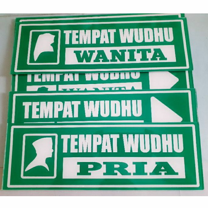 Jual Sticker. tempat wudhu pria atau wanita | Shopee Indonesia