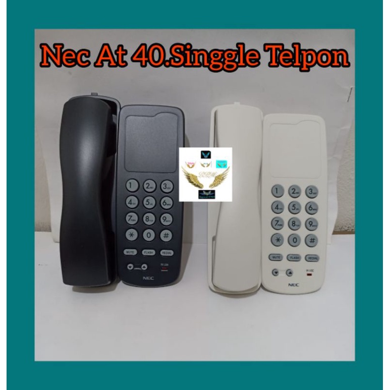Jual Nec AT40 Analog Telephone singgle Telephone Nec garansi resmi ...