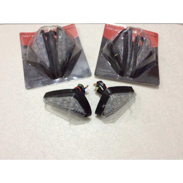 Jual Lampu Sein Tempel Suzuki GSX R 150 Led Kuning | Shopee Indonesia