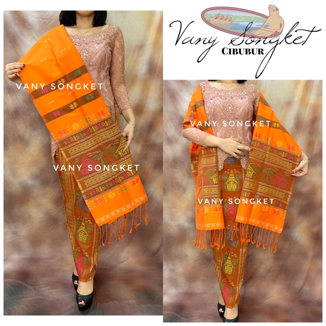 SEMI SUTERA SOPO TOBA TENUN ASLI BATAK VANY SONGKET | Shopee Indonesia