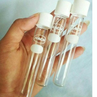 Jual Tabung reaksi kaca tutup ulir plastik (hach) - Preloved | Shopee ...