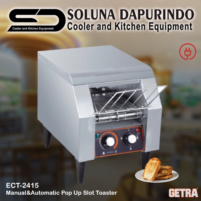 Jual GETRA Conveyor Toaster ECT2415/Mesin Pemanggang Roti / ECT-2415 ...
