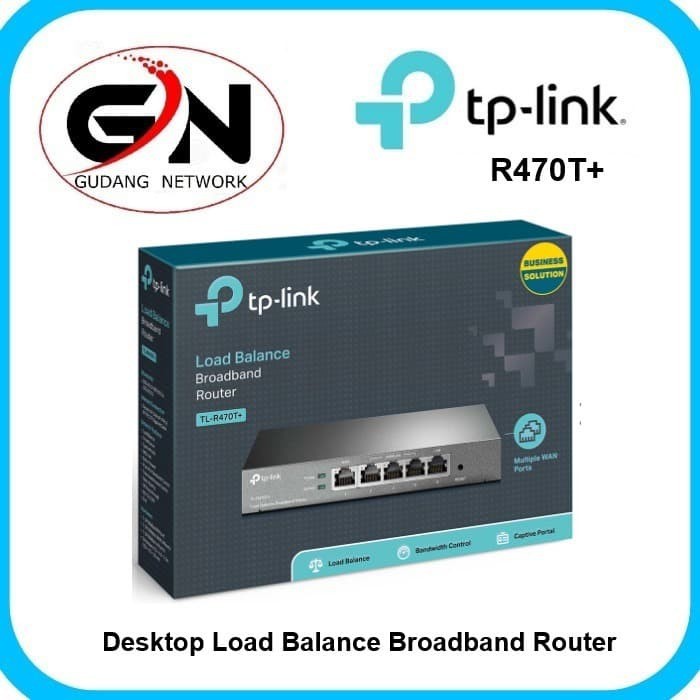 Jual TP-LINK TL-R470T+ Load Balance Broadband Router | Shopee Indonesia
