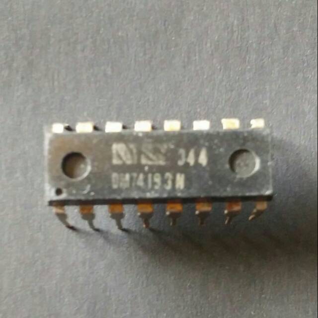 Jual IC 74LS193 74193 DIP Synchronous 4-Bit Binary Counter with Dual ...