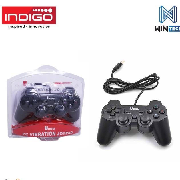 Jual Gamepad Single Hitam | Gamepad PC | Joystick Single Hitam USB For ...