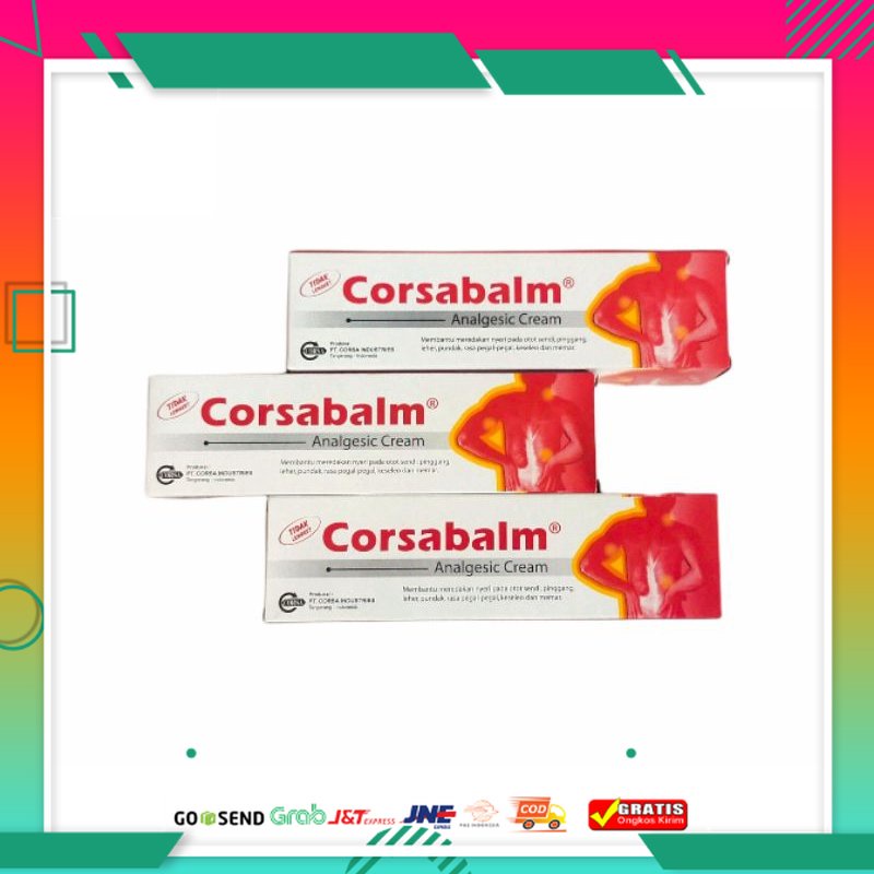 Jual Corsabalm Cream 30 Gr Corsa per box | Shopee Indonesia