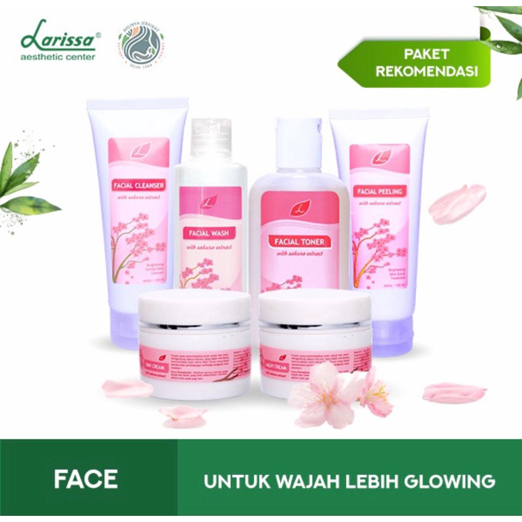 Jual Larissa Paket Sakura (Brightening Series) | Shopee Indonesia