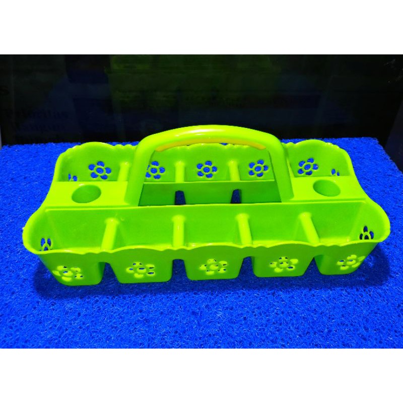 Jual TEMPAT GELAS AQUA PLASTIK 10 LUBANG / TEMPAT PENYIMPANAN GELAS ...