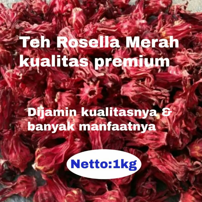 Jual Bunga Rosella Merah 1Kg | Shopee Indonesia