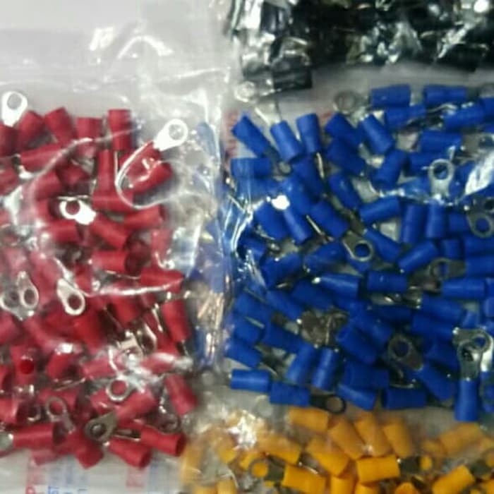 Jual Kabel Skun Ring / Sepatu Kabel / Scun Cable Ring + Vynil 5.5 - 6 mm | Shopee Indonesia