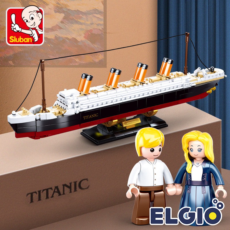 Jual Sluban Bricks Kapal Titanic Besar Perahu Titanik Big Boat Ship ...