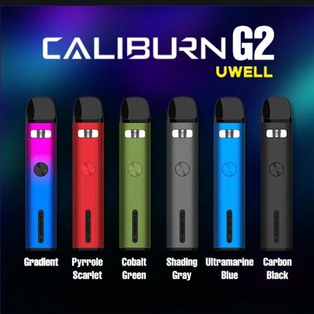 Jual CALIBURN G2 POD KIT 750MAH AUTHENTIC BY UWELL | Shopee Indonesia