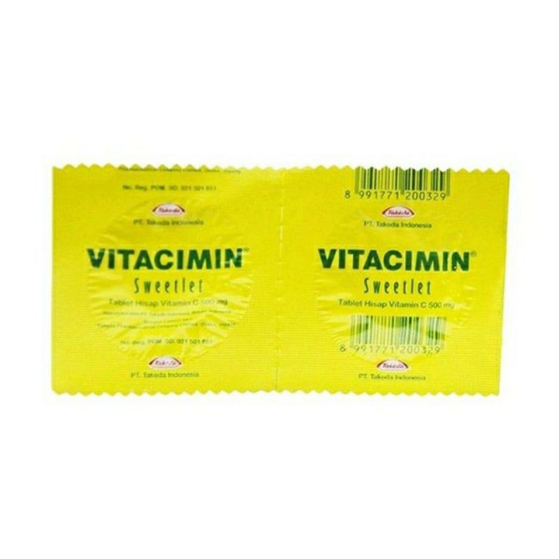 Jual vitacimin vitamin c 500mg 2's | Shopee Indonesia