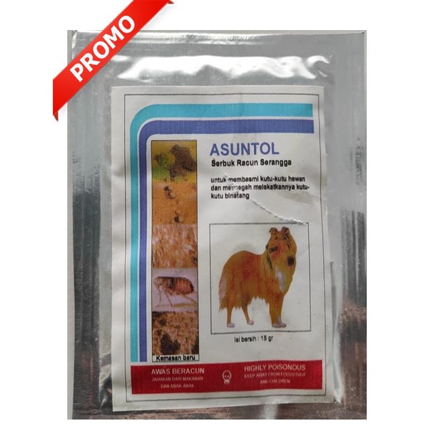 Jual PEMBASMI KUTU HEWAN ASUNTOL-ANJING-SAPI-KUDA-BABI-KERBAU, Obat ...