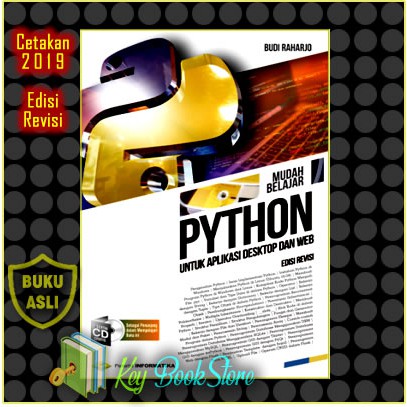 Jual Buku Python, Mudah Belajar Python Untuk Aplikasi Desktop dan Web + CD | Shopee Indonesia