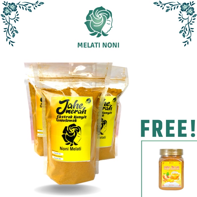 Jual Jamu Kunyit Temulawak Jahe Merah Bubuk Murni Asli Original 1kg ...