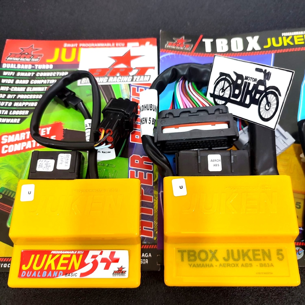 Jual ECU JUKEN 5+ PLUS BRT & TBOX AEROX OLD 155 & AEROX NEW ABS NON ABS ...