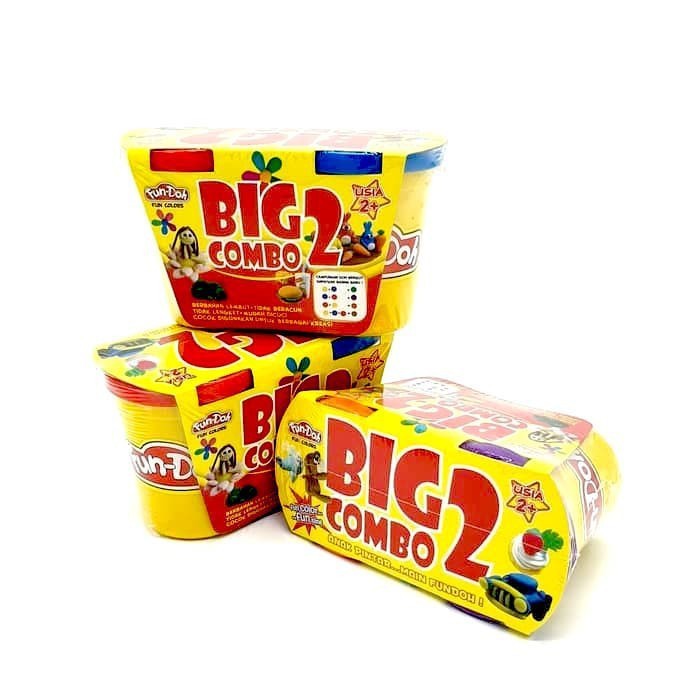 Jual Combo Fun doh Lilin Mainan Anak FunDoh PlayDoh Fun Doh BIG COMBO 2 ...